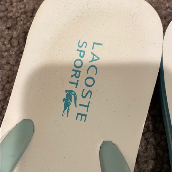 Lacoste | Shoes | Lacoste Flip Flops | Poshmark